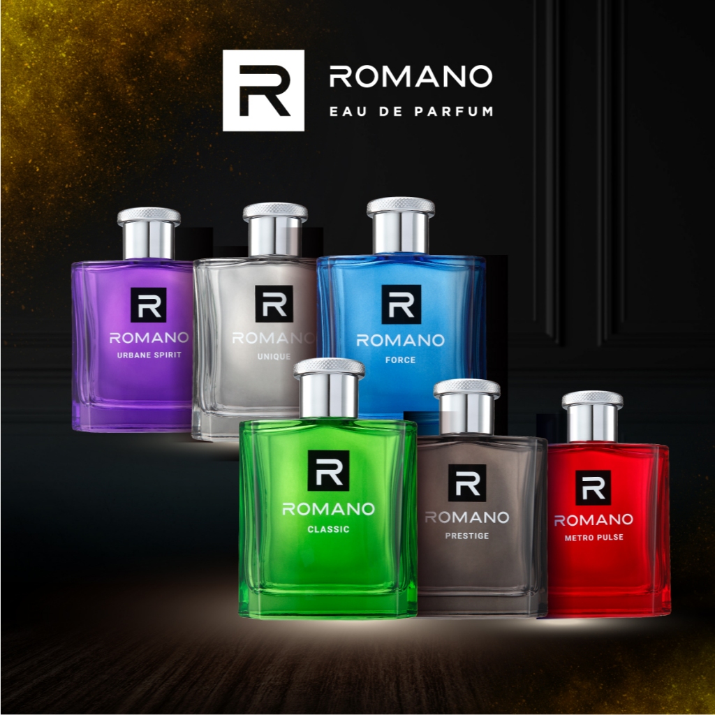 ROMANO EDP - Unique 100ml | Longer Lasting Modern Perfume | Minyak ...