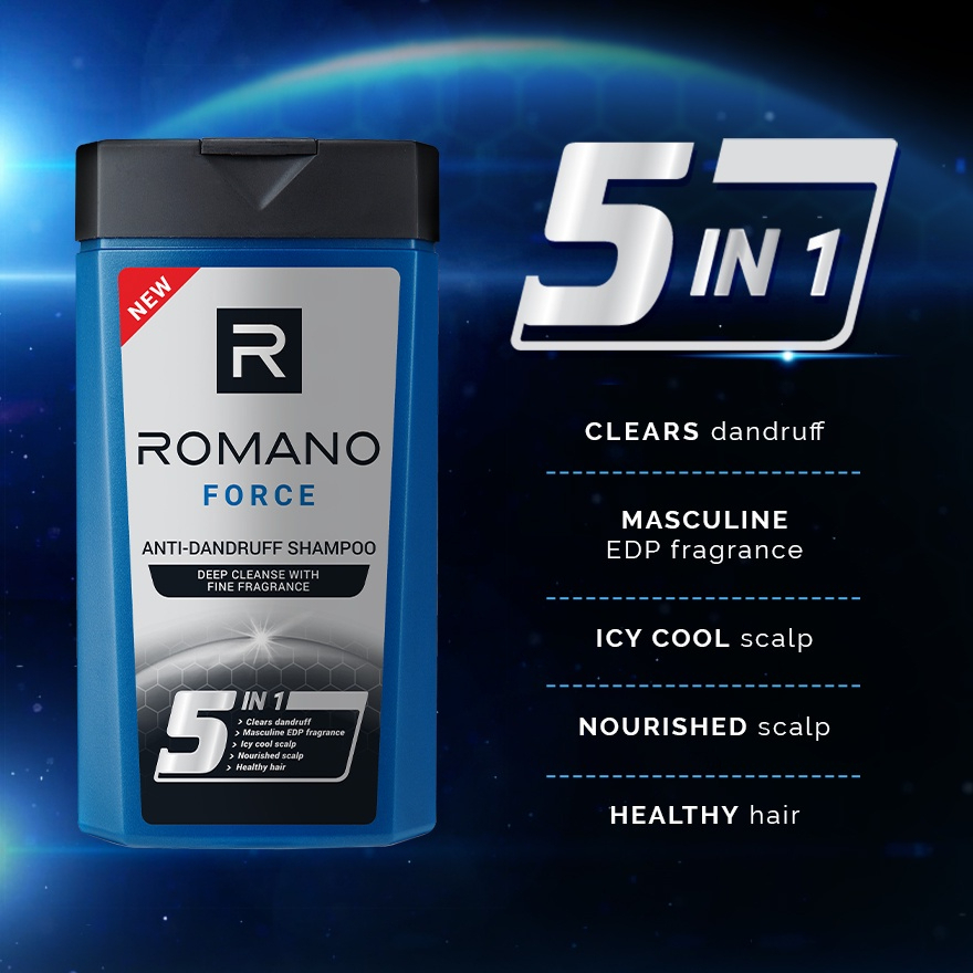 ROMANO EDP Grandiose 100ml + Deodorant Spray Urbane 150ml + Shampoo ...