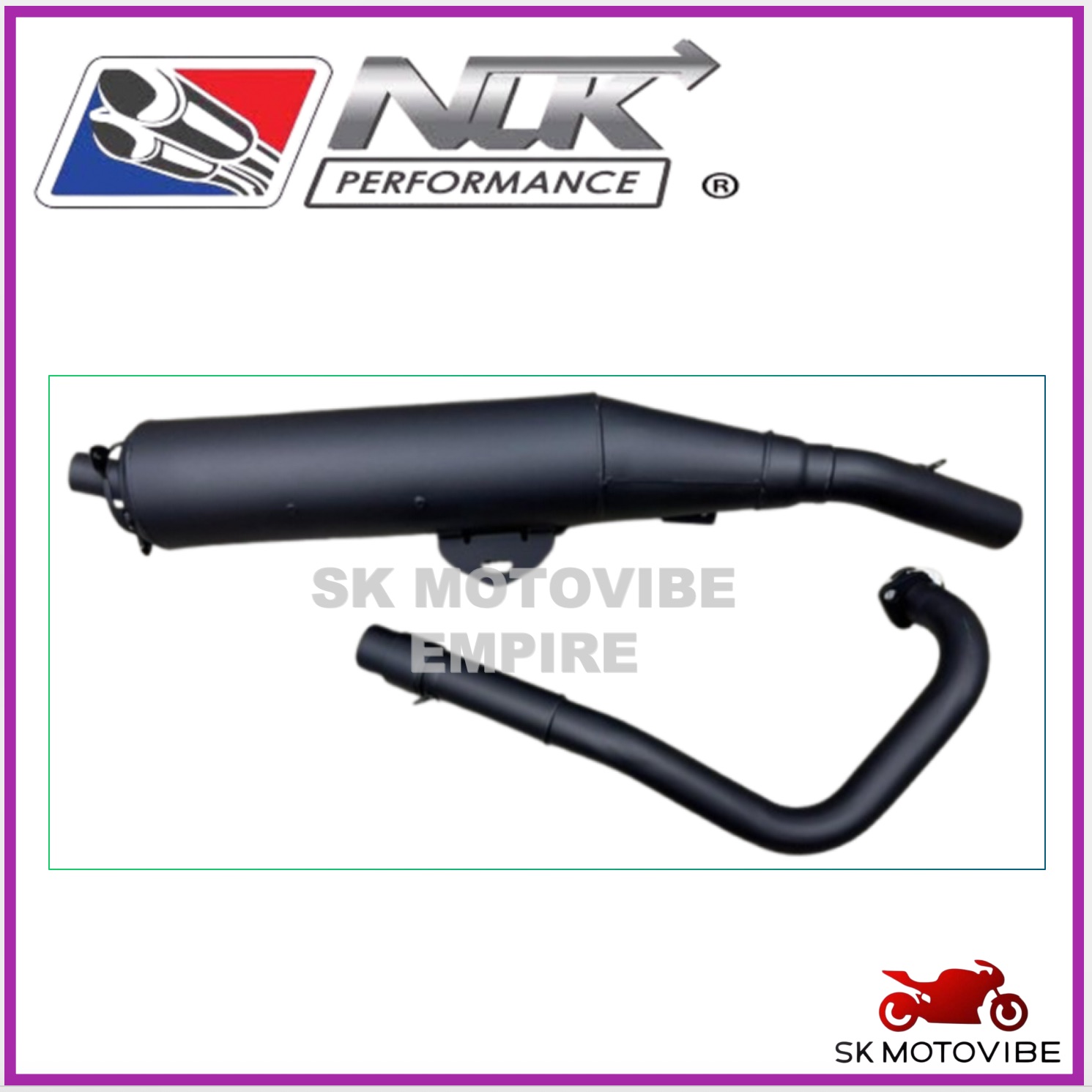 NLK PERFORMANCE RACING EXHAUST BACK PRESSURE EKZOS Y15ZR / LC135 { 35 ...