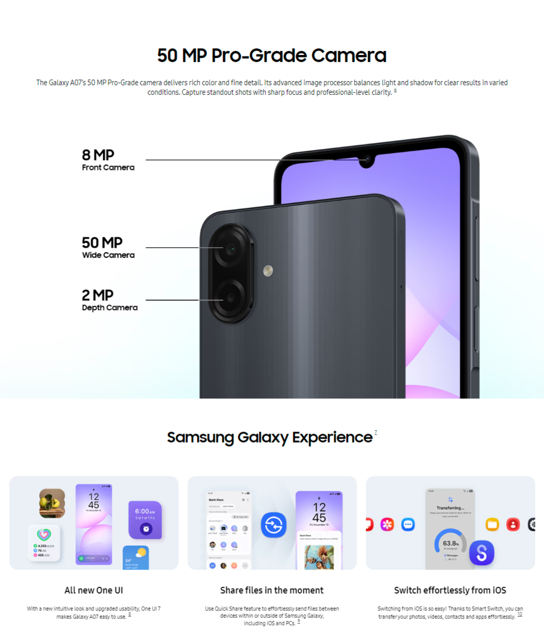 Samsung Galaxy A07 LTE | Shopee Malaysia