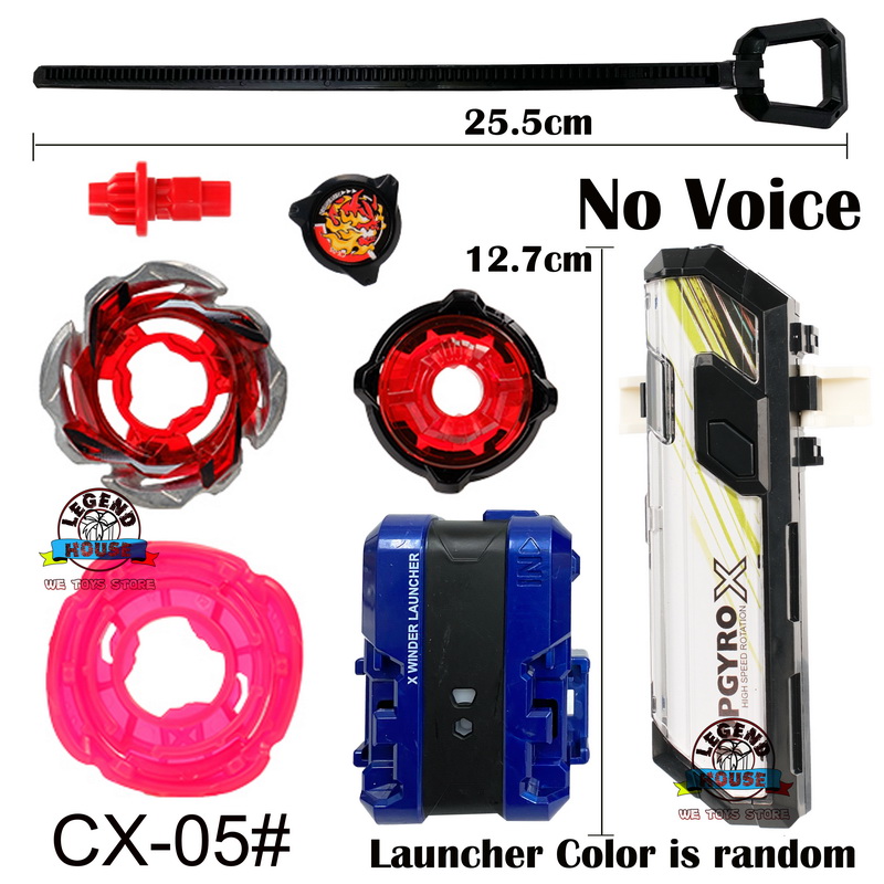 SB Beyblade X CX-05 Hells Reaper Rhino Reaper Booster Vol.6 XTREME ...