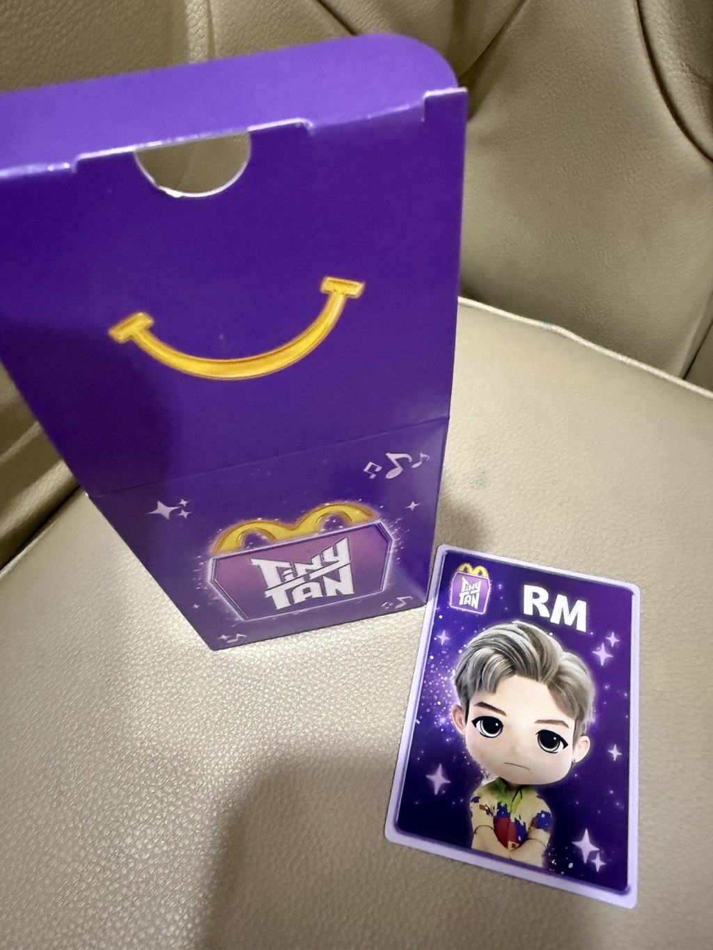 mcd mcdonalds happy meal BTS tinytan RM TinyTan X Happy Meal 1 box new ...