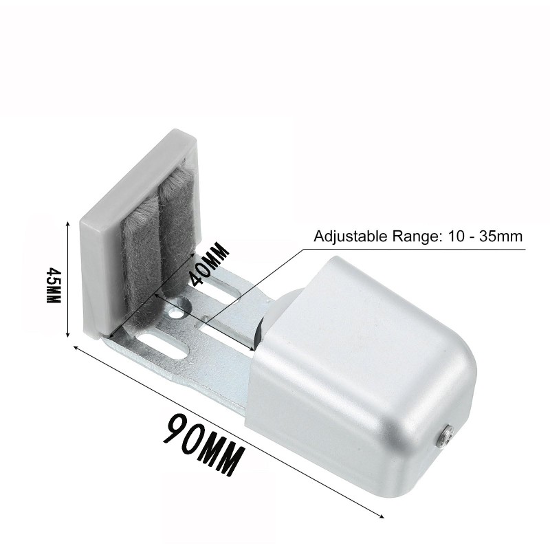 Sliding Door Swing Stop Wheel Automatic Door Swing Stop Adjustable Barn ...