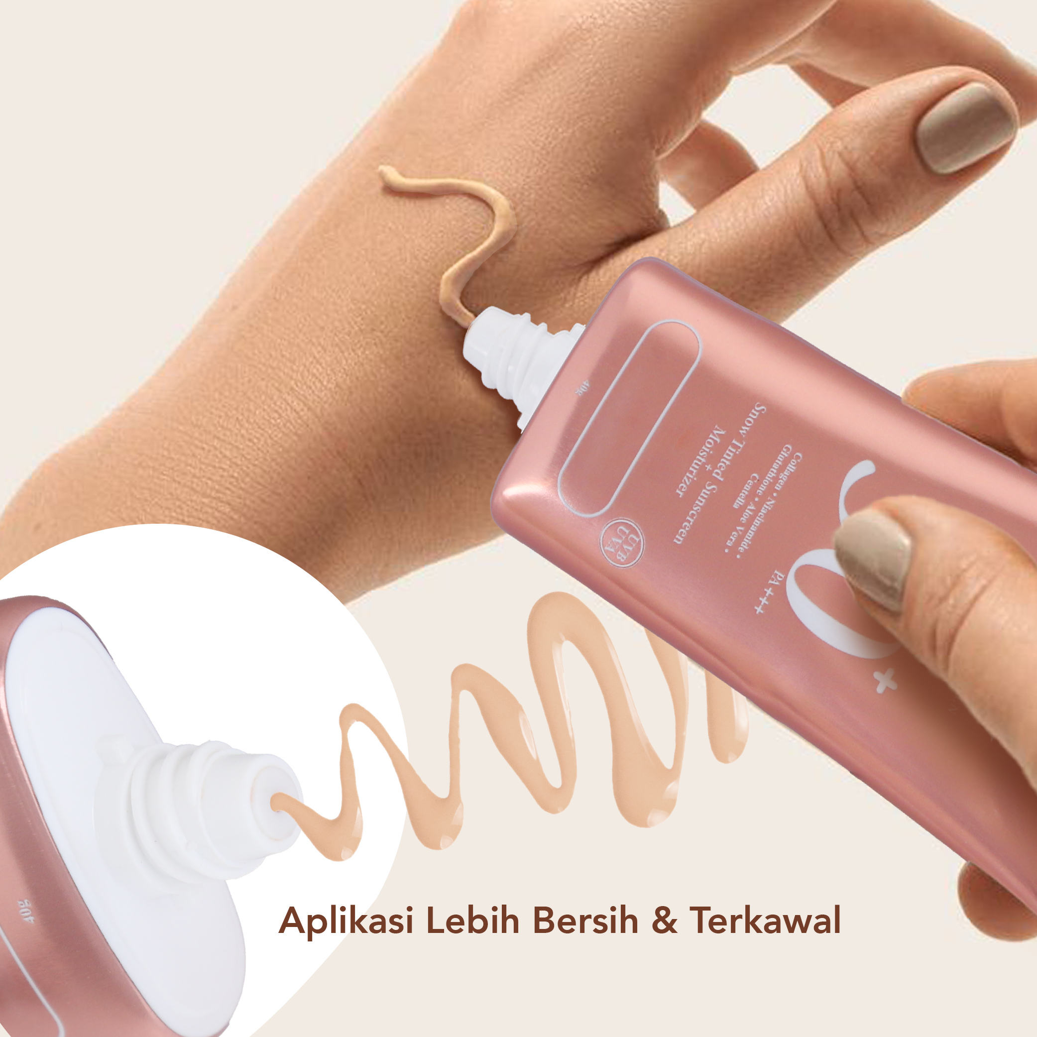 DHERBS SET JIMAT PREMIUM (SNOW TINTED + MINYAK AURA + COLLAGEN JELLY ...