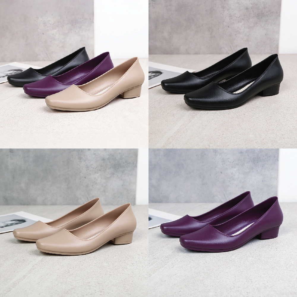 Vissy Women Lady Wanita Slip-On Kasut Shoe 0076-LS – 3 Colors | Shopee ...