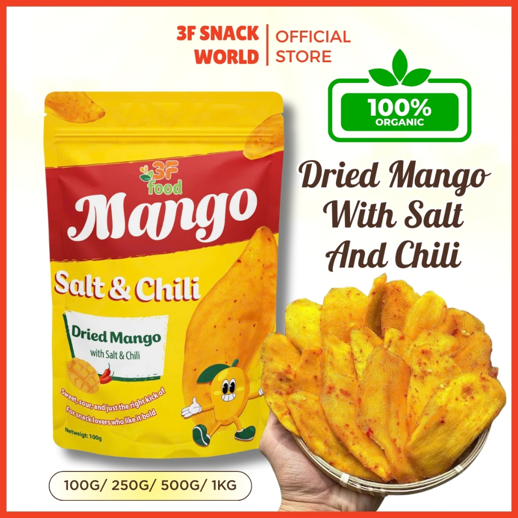 DRIED MANGO WITH SALT AND CHILI of 3F Dried Mango Salt Chili Spicy ...
