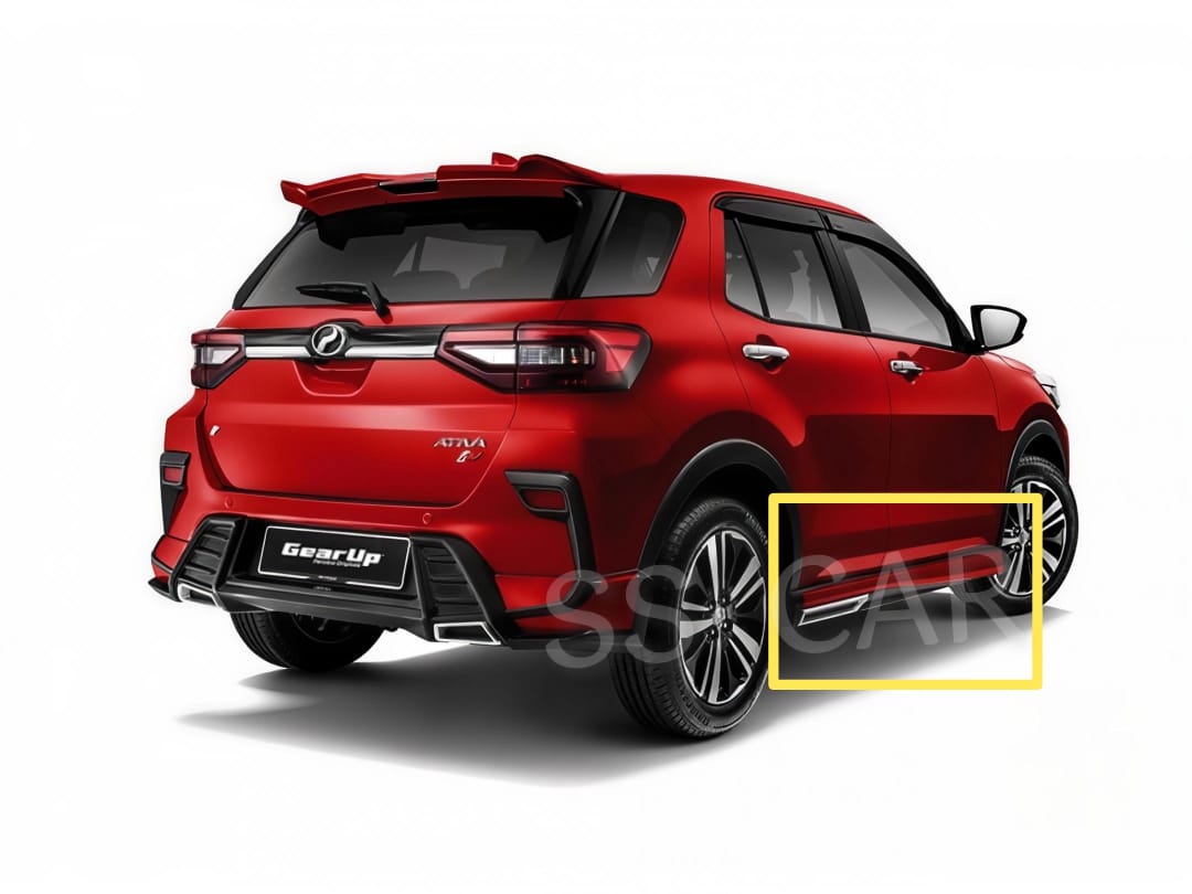 PERODUA ATIVA 2021 GEAR UP V2- BODY KIT - FRONT SKIRT - SIDE SKIRT ...