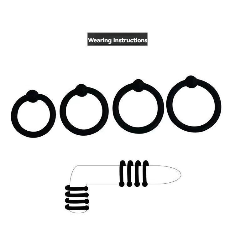Delay Lock Ring Men Long-Lasting Locking Ring for Men Reduce ...