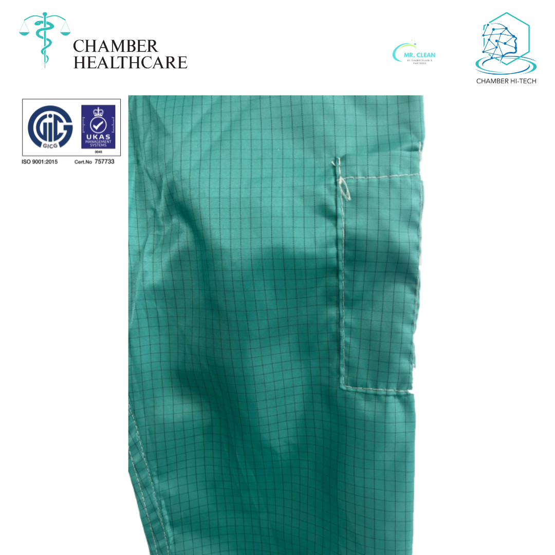 Chamber's ESD Cleanroom Smock [Design: Normal; Collar: Wing Style ...