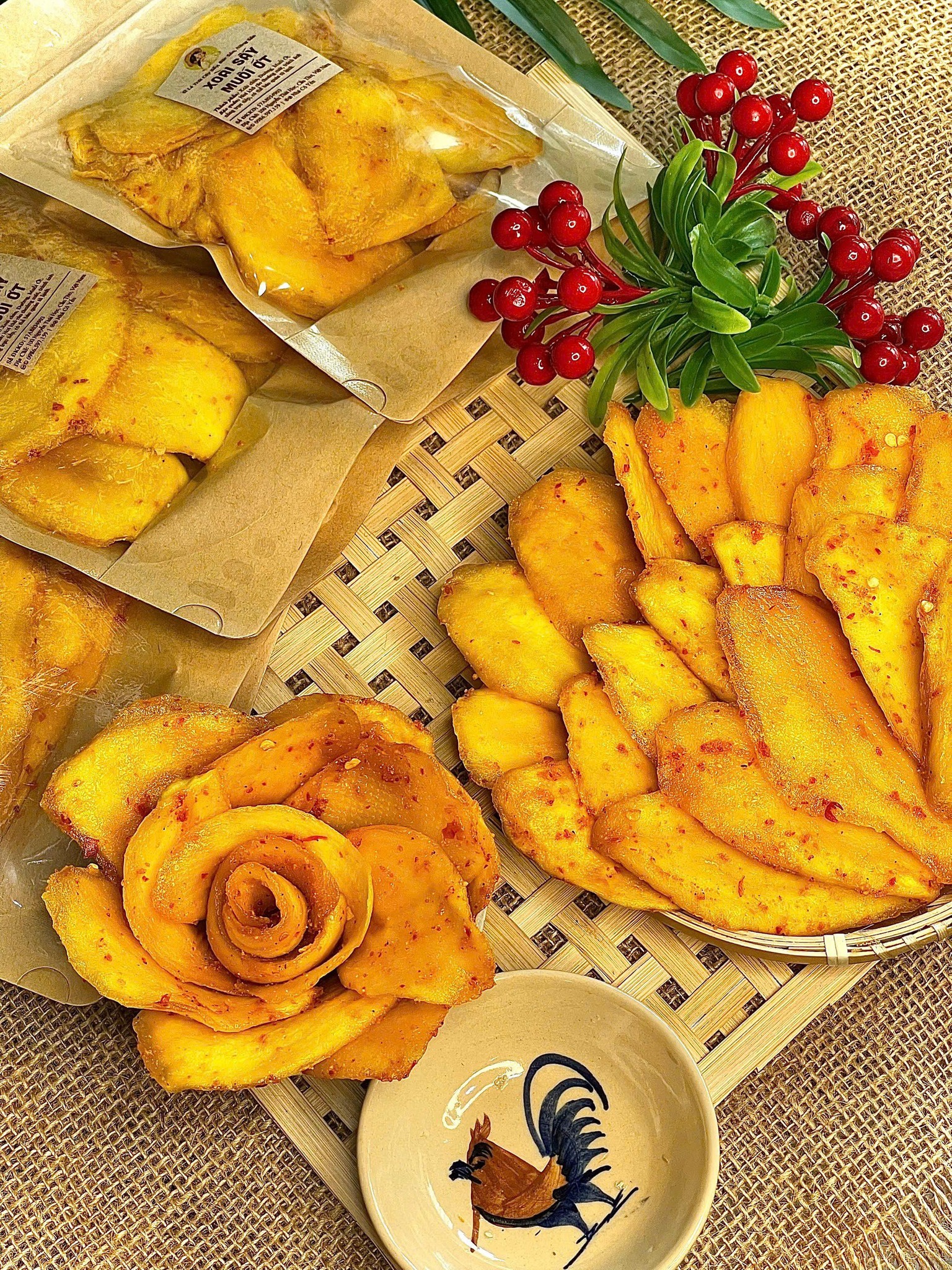 [HALAL] 1KG Organic Dried Mango with Salt & Chili – Healthy Snack ...
