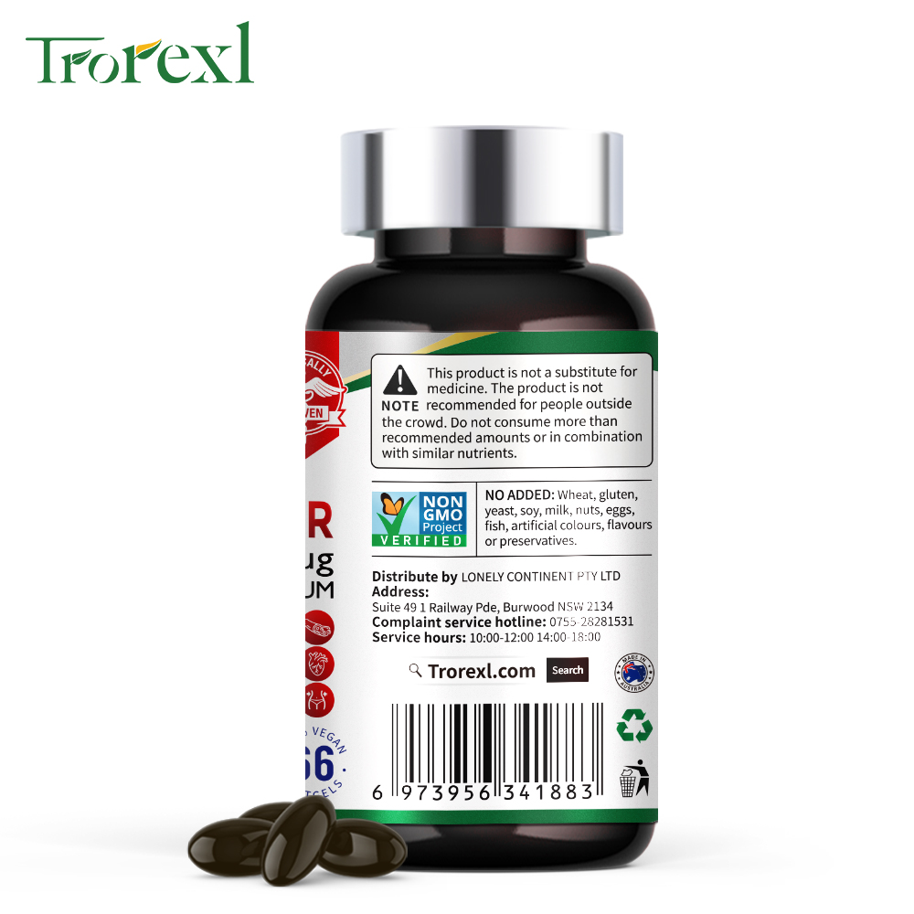 [MY Local+COD]Trorexl Blood Sugar Support Capsule Lowering blood fat ...