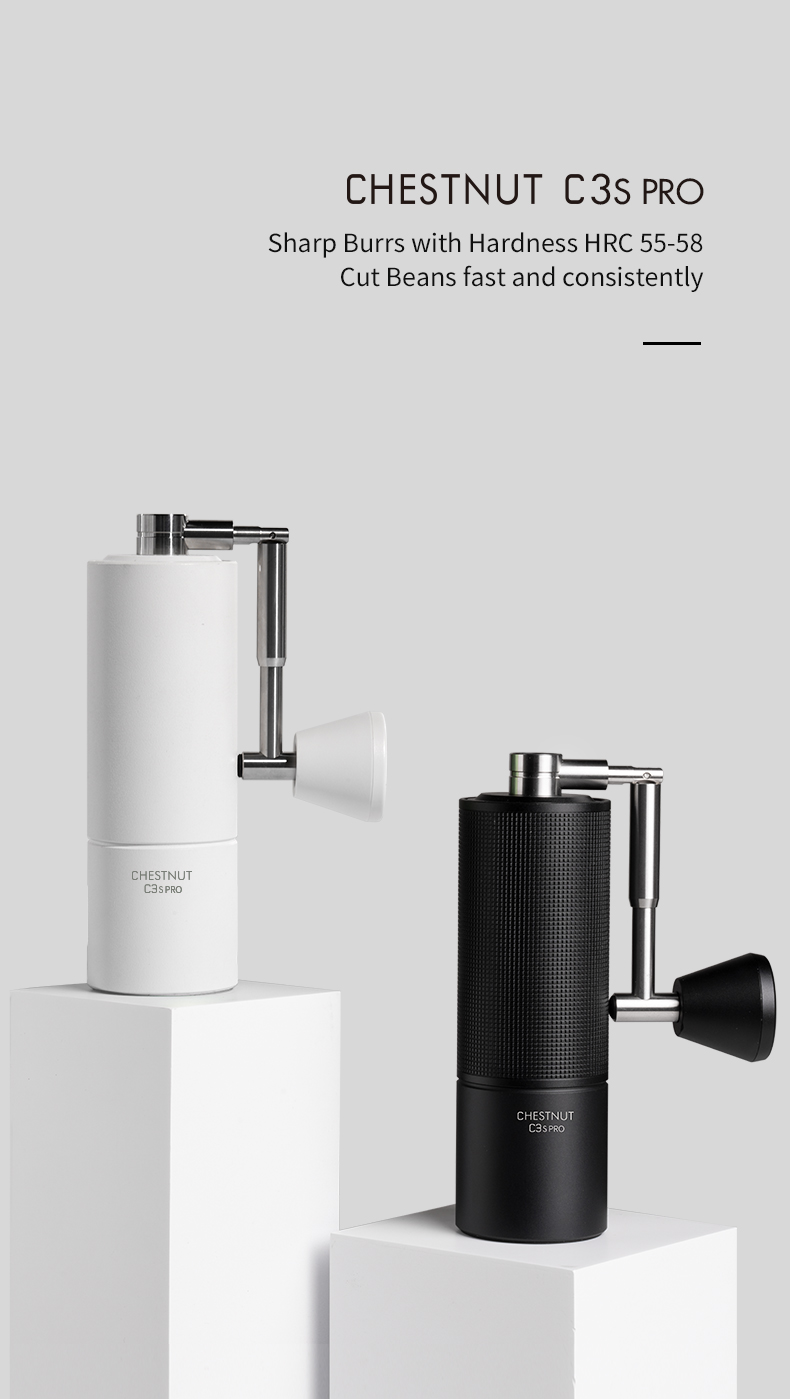 TIMEMORE Chestnut C3S Pro Manual Coffee Grinder S2C Burr Inside All ...