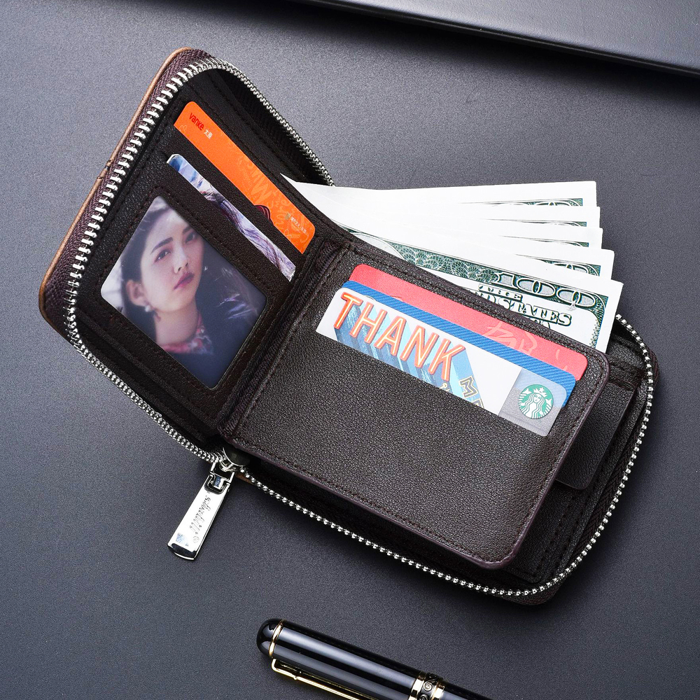 Dompet Lelaki Dompet Pendek Menegak Pelajar Belia Gaya Korea Pemegang ...