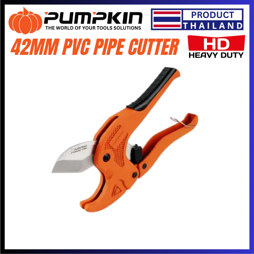 PUMPKIN PVC Pipe Cutter 42mm PVC Pipe Cutter Plumbing Tool Aircond Tool ...