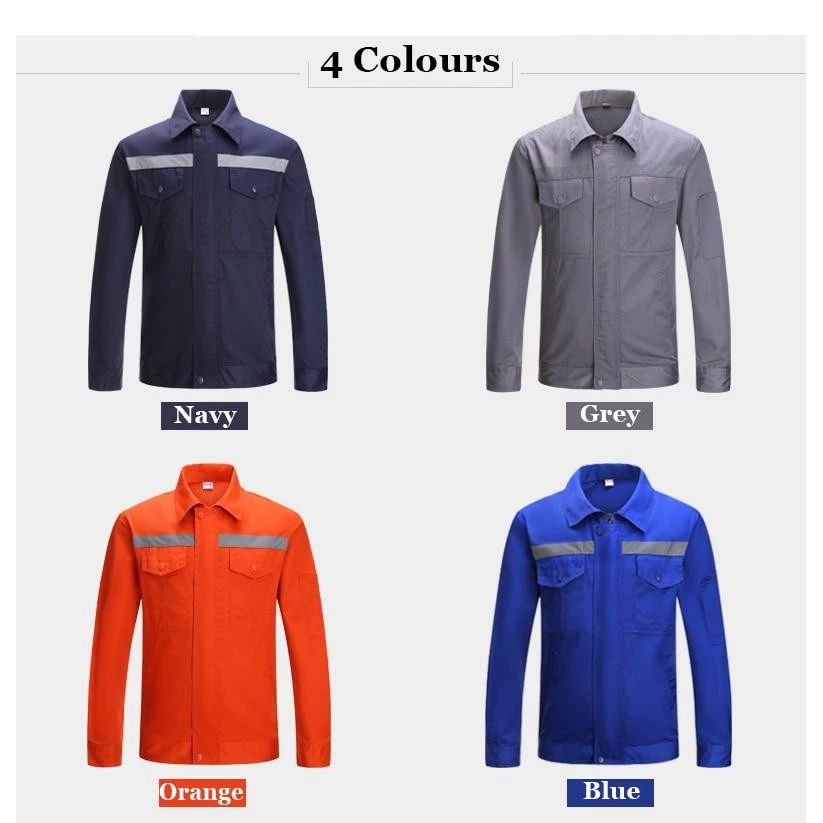 High-quality labor protection work clothes, men's and women's work ...