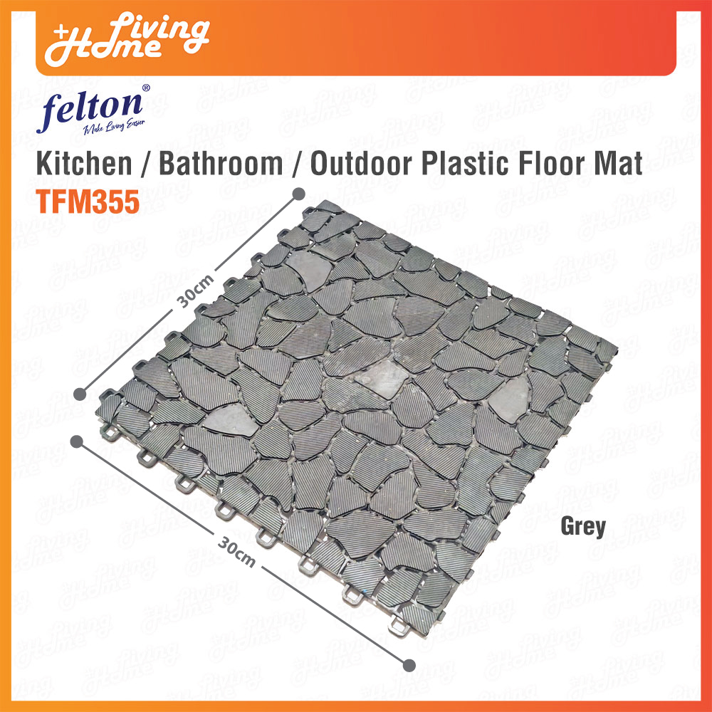 Kitchen Bathroom Outdoor Plastic Anti Slip Floor Mat Felton TFM355 ...
