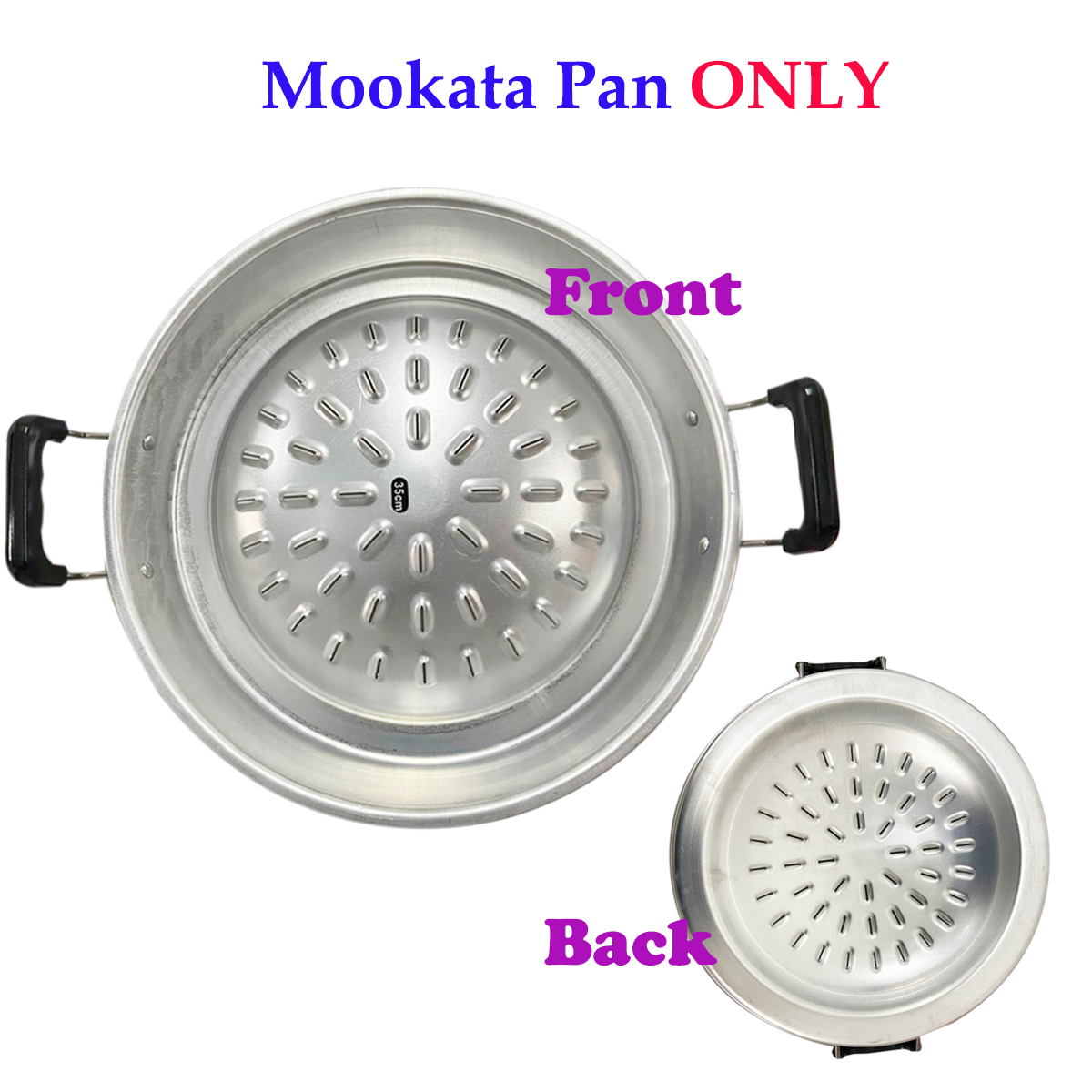 MDC 【Thai Mookata Pot + Stove】35cm Large Aluminium Mookata Thai Grill ...