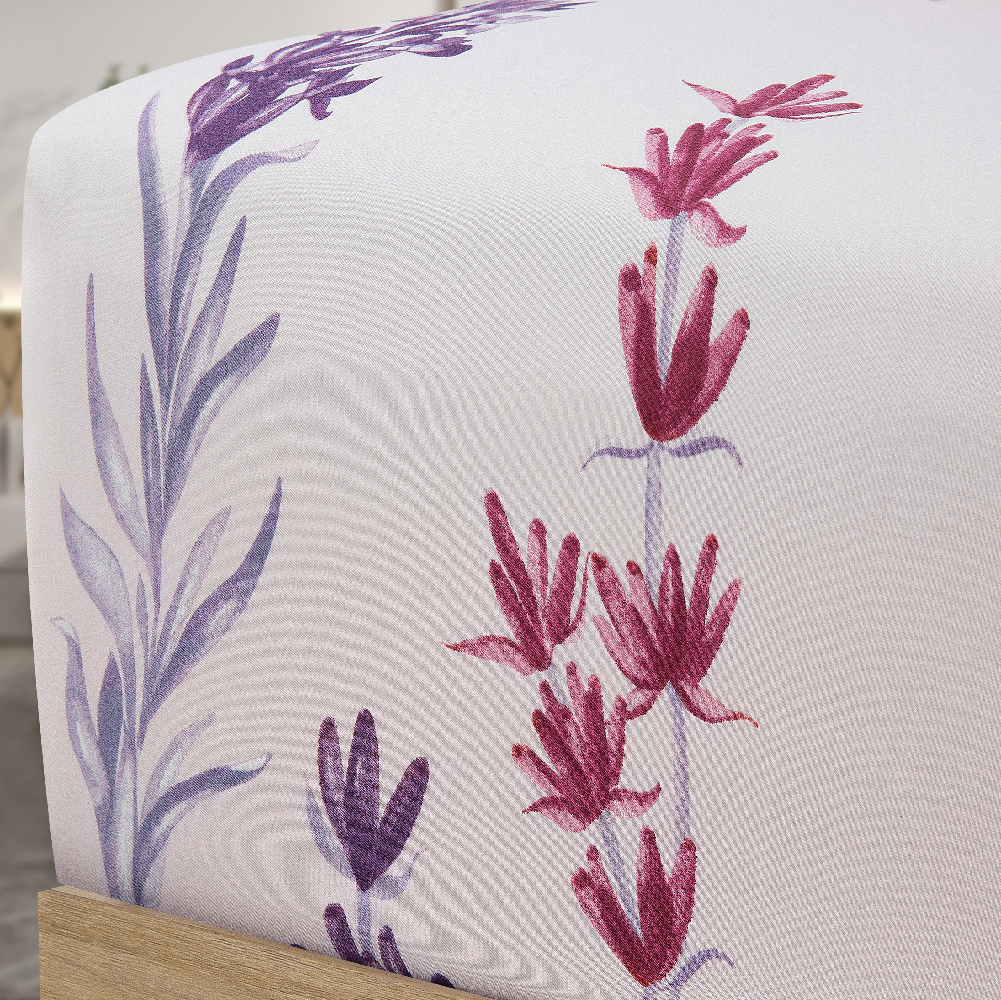 WINNY Passionate MicroXT Sateen Fitted Sheet Set | 650 TC (Super Single ...