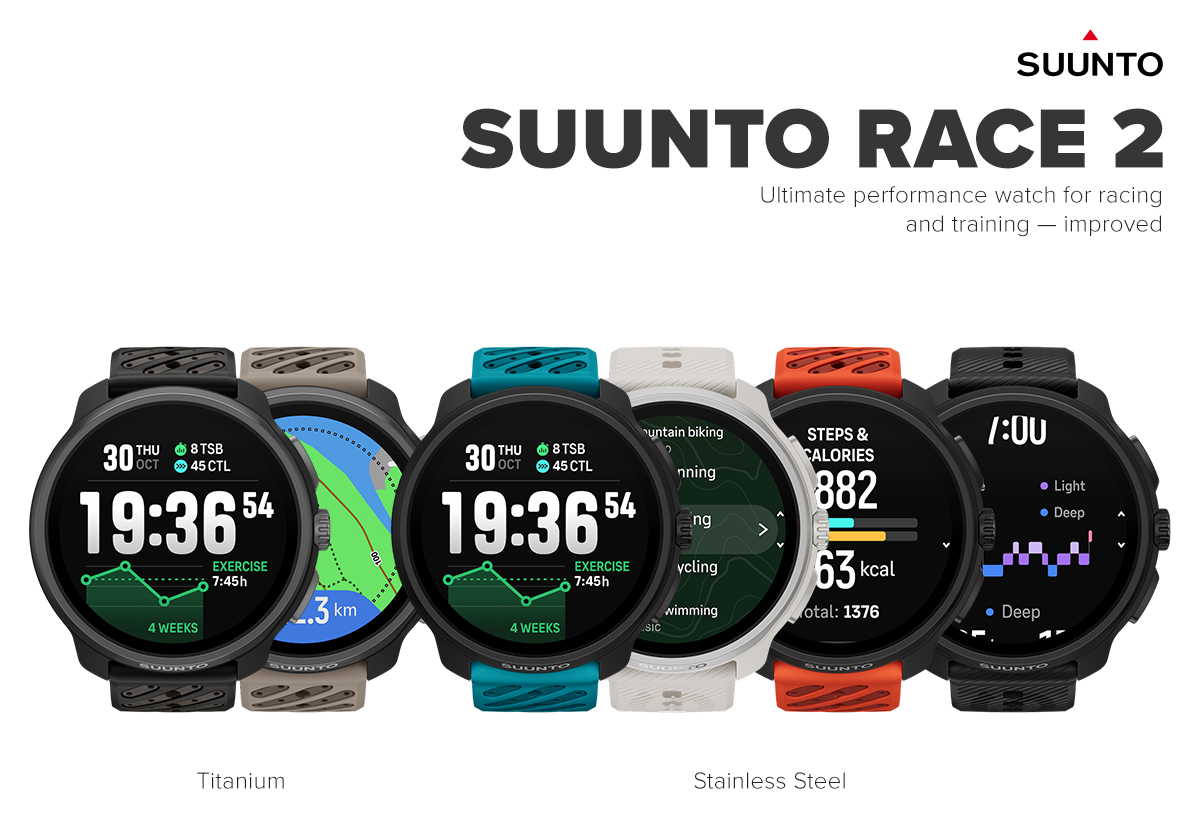 [NEW🔥] Suunto RACE 2 GPS Smartwatch - Ultimate Performance Watch for ...