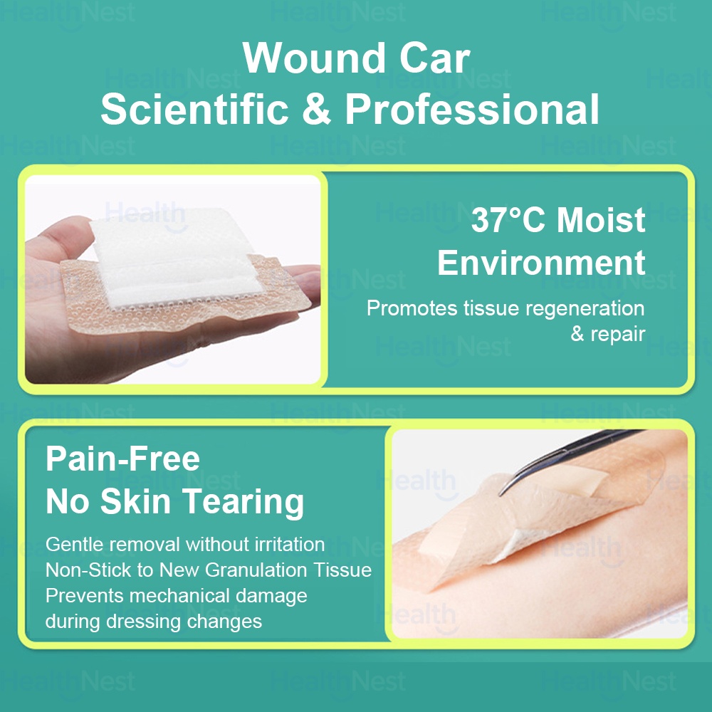 Hydrocolloid Adhesive Wound Dressing Bedsore Patch for Pressure Sores ...