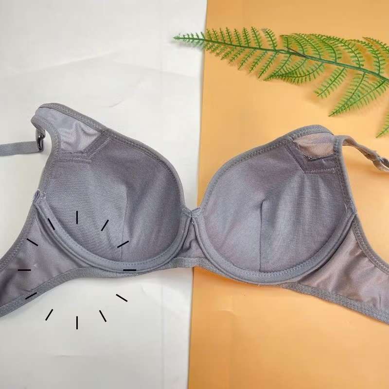 SISTER HOOD BRA 36B 38B 40B Cup Three Quarter Cup Wired Cotton Push Up ...