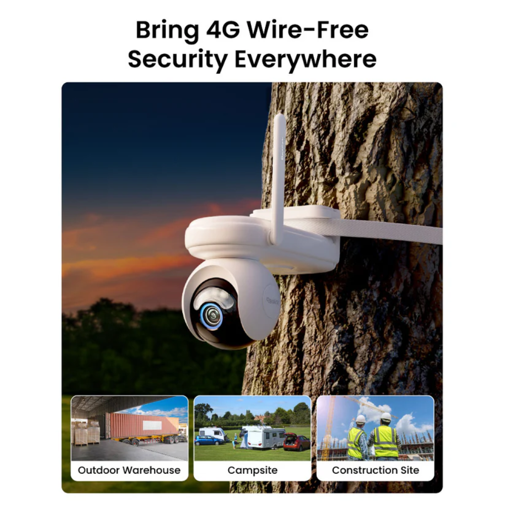 Reolink Altas Go PT 2K 4MP 4G LTE Simcard 360° PT Battery/Solar ...