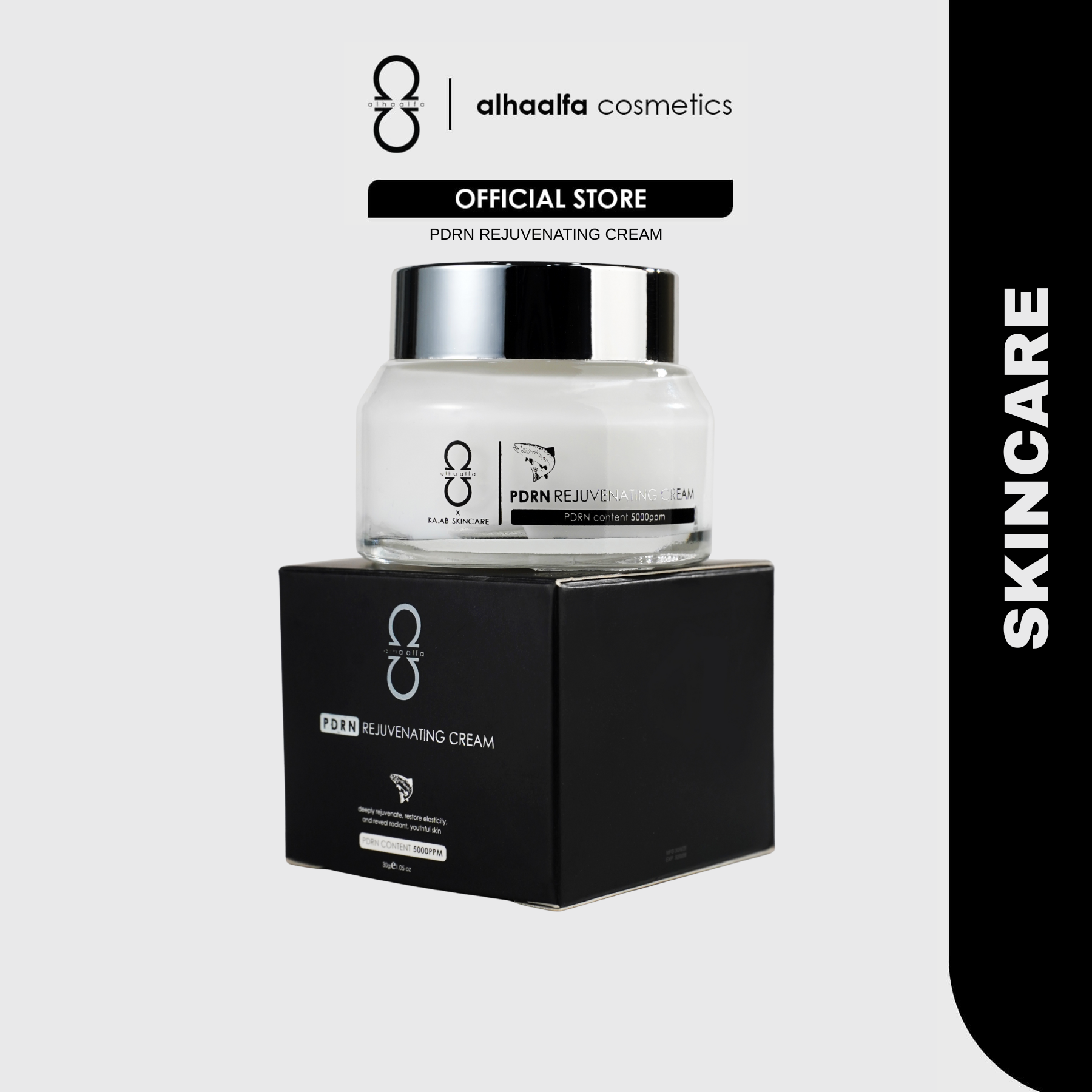 ALHA ALFA x KAAB PDRN REJUVENATING CREAM | Shopee Malaysia