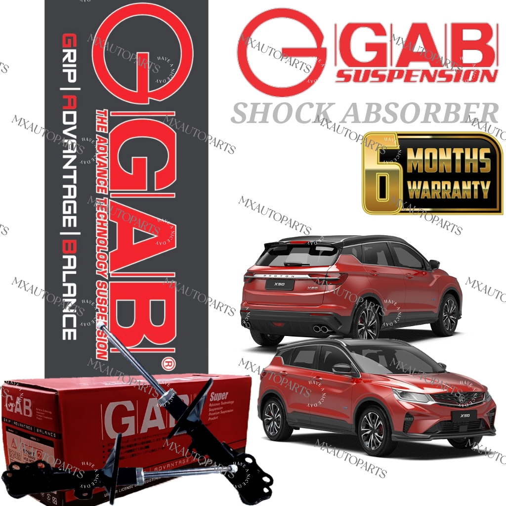 ORIGINAL GAB PROTON X50 1.5 GEELY ABSORBER FRONT OR REAR FRT RR ABS ...
