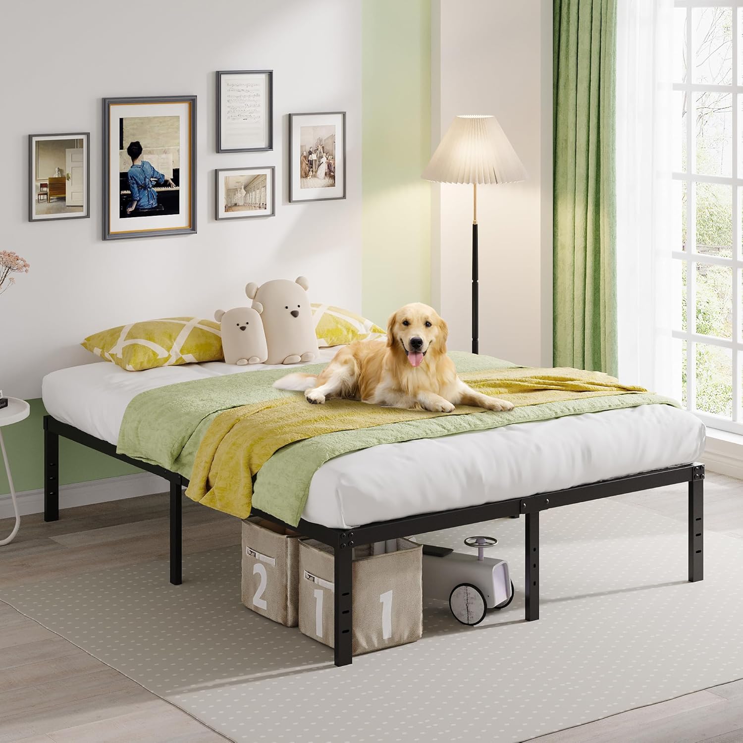 18ich Katil Queen Size Metal Bed Frame Katil Besi Murah /Steel Bed ...