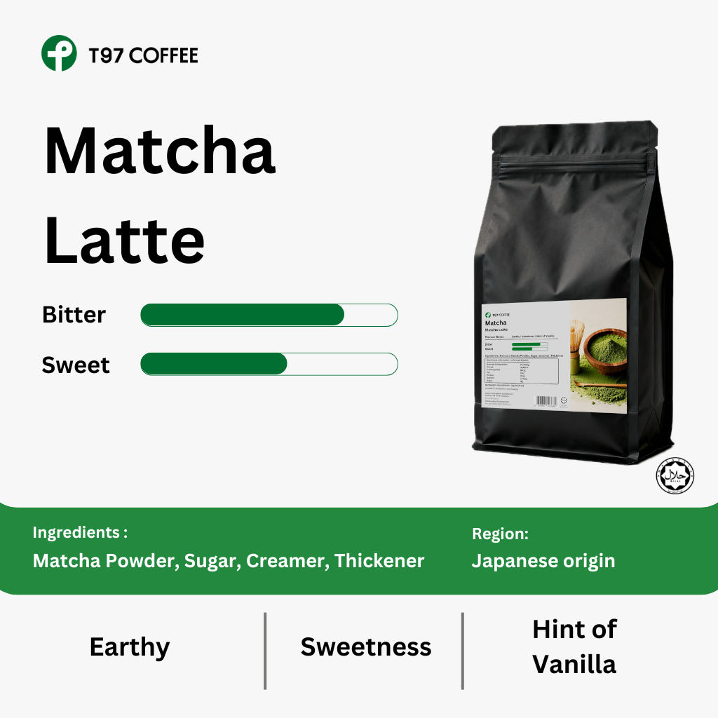 Japanese Premium Matcha Latte Powder (100gram/250gram/500gram) HALAL ...