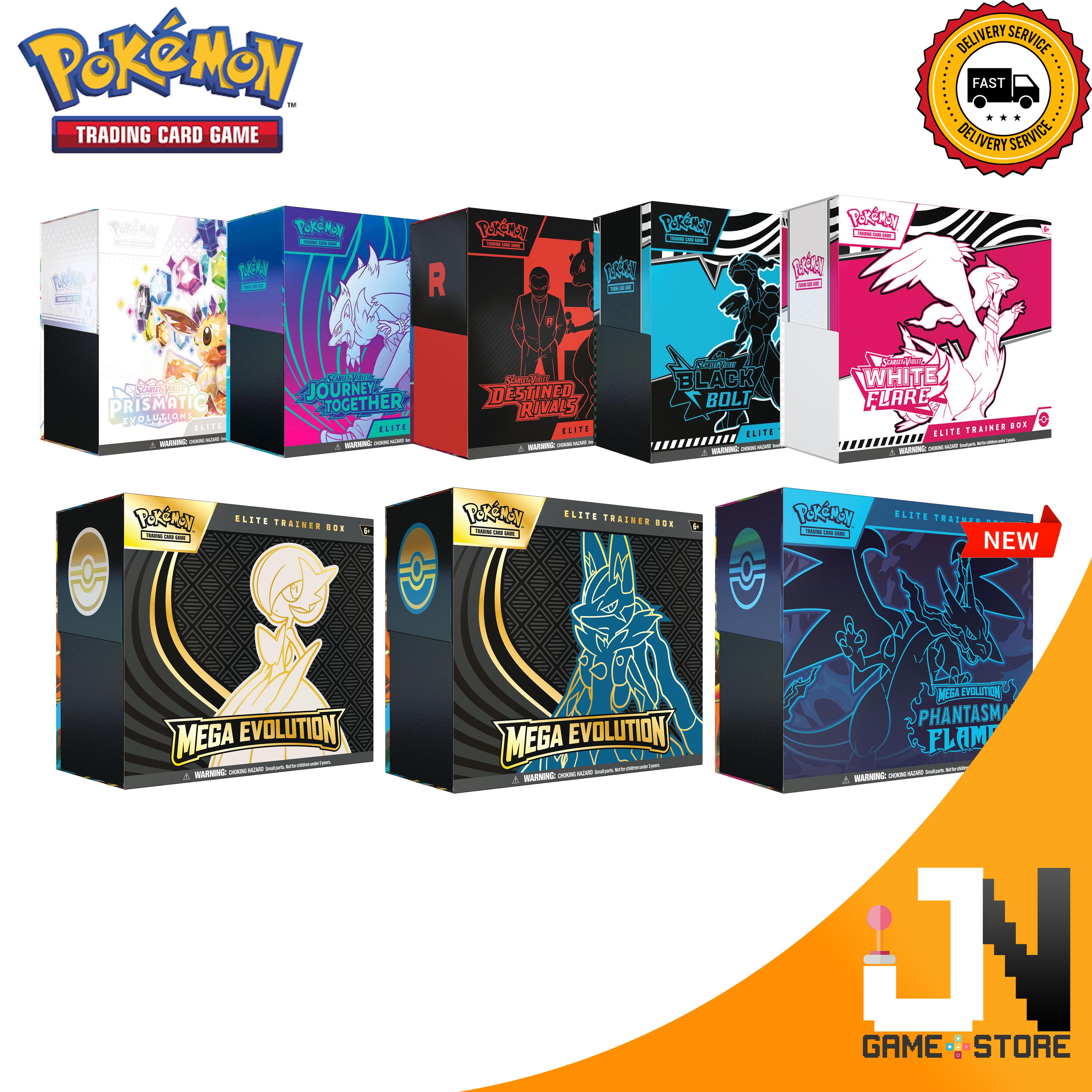 Pokemon Phastamal Flames | Mega Evolution | Black & White | Destined ...