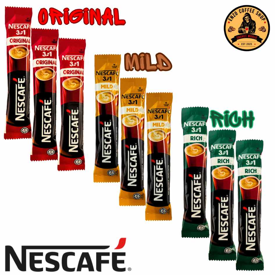 NESCAFE 3 IN 1 / TRIPLE & SINGLE SACHET LOOSE PACK / INSTANT COFFEEMIX ...
