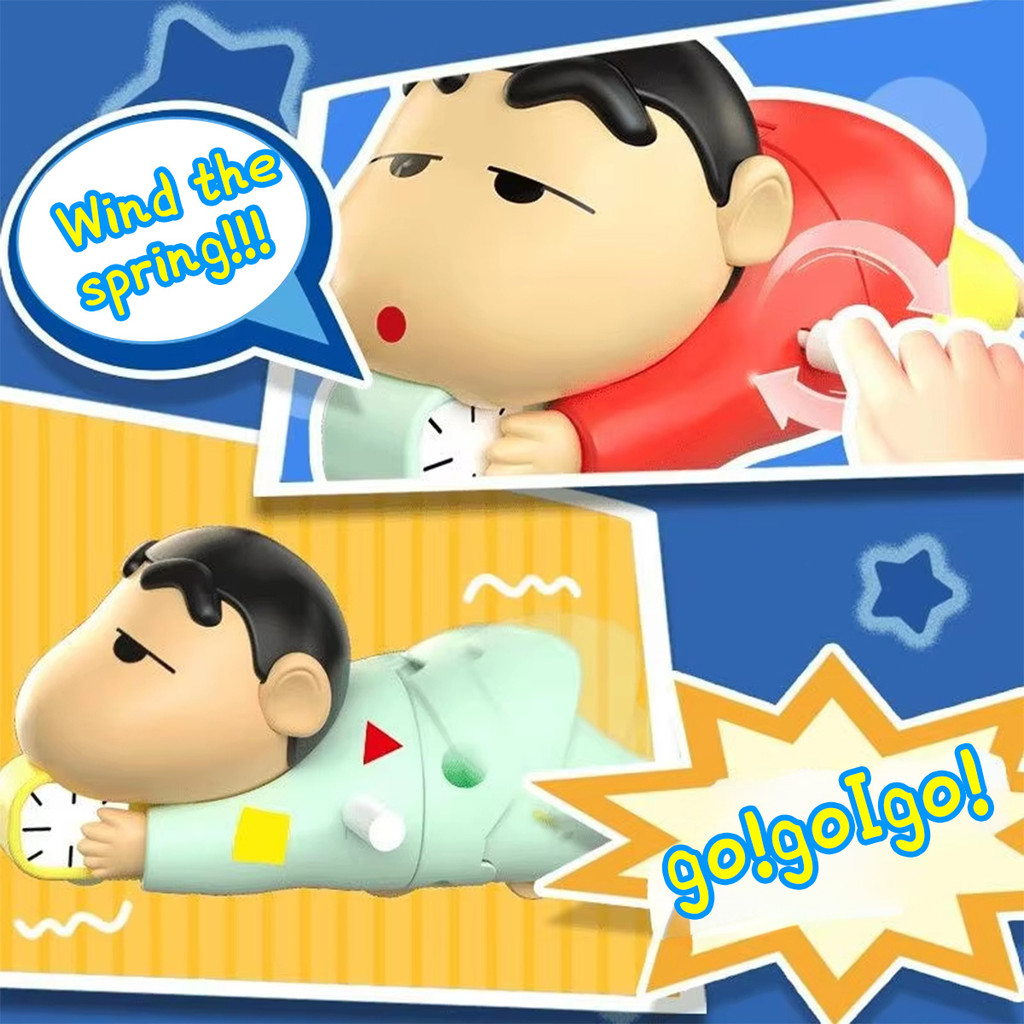 🎁Perfect Gift! Crayon Shin Chan Movable Figure Toy Collection | READY ...