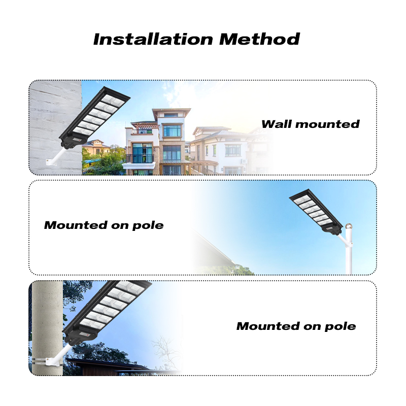 KEELAT KSL006 1200W Solar Street Light Outdoor Motion Sensor Lighting ...