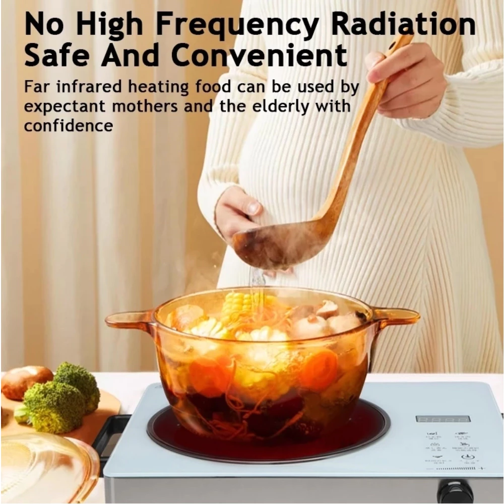 Japan TOSHIBA 3500W Infrared Ceramic Cooker Hob Touch Control ...