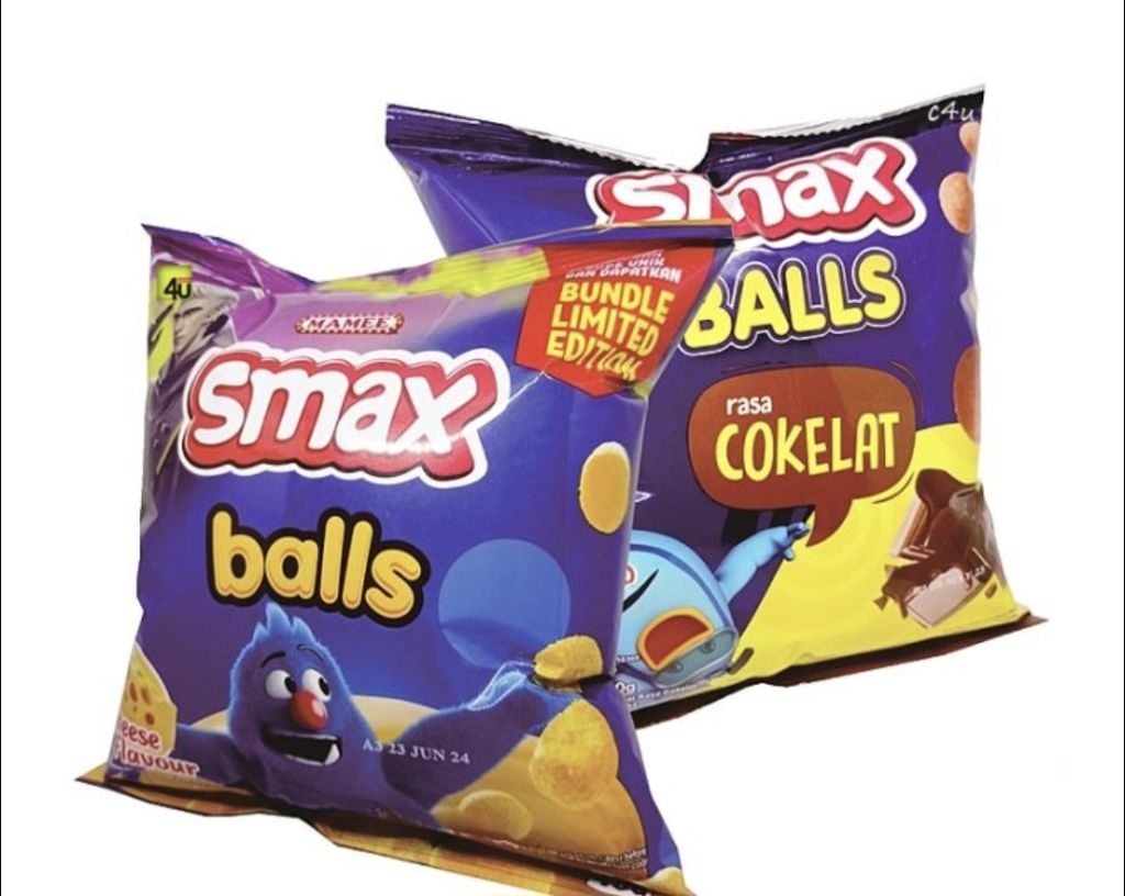 Mamee Smax Balls [40g] Cheese & Chocolate Flavour Halal | Shopee Malaysia