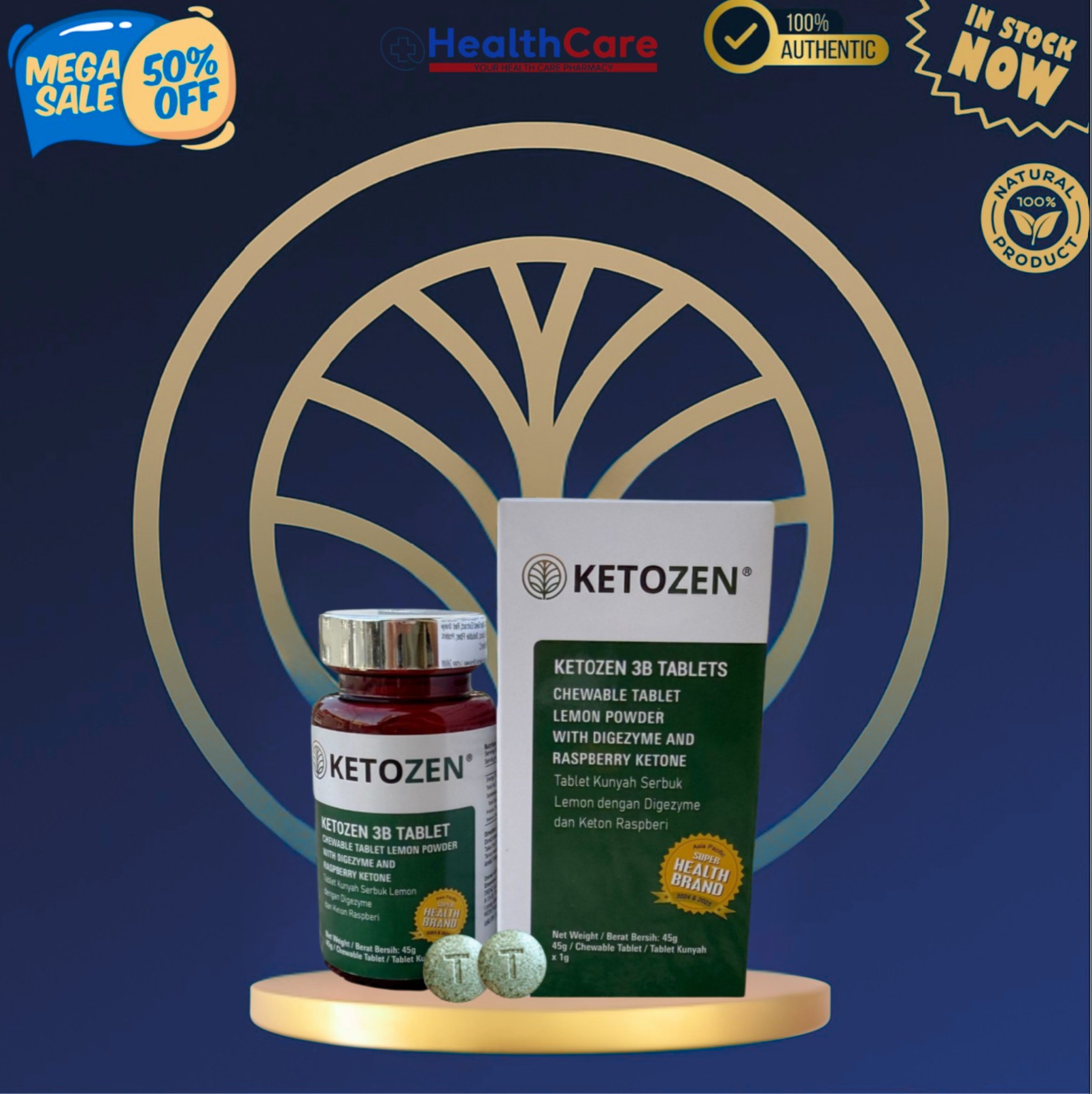 KETOZEN Chewable Tablets | TREND WELLNESS Official 45's | Shopee Malaysia