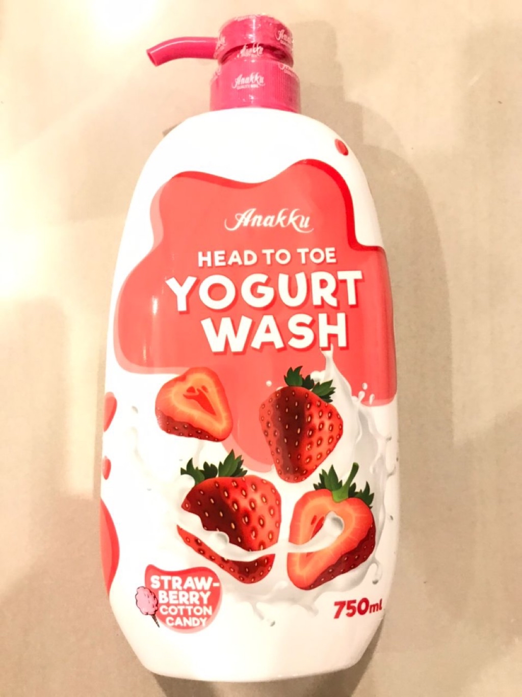 Ready Stock Anakku Head to Toe Yogurt Wash 750ml (Exp:2028) | Shopee ...