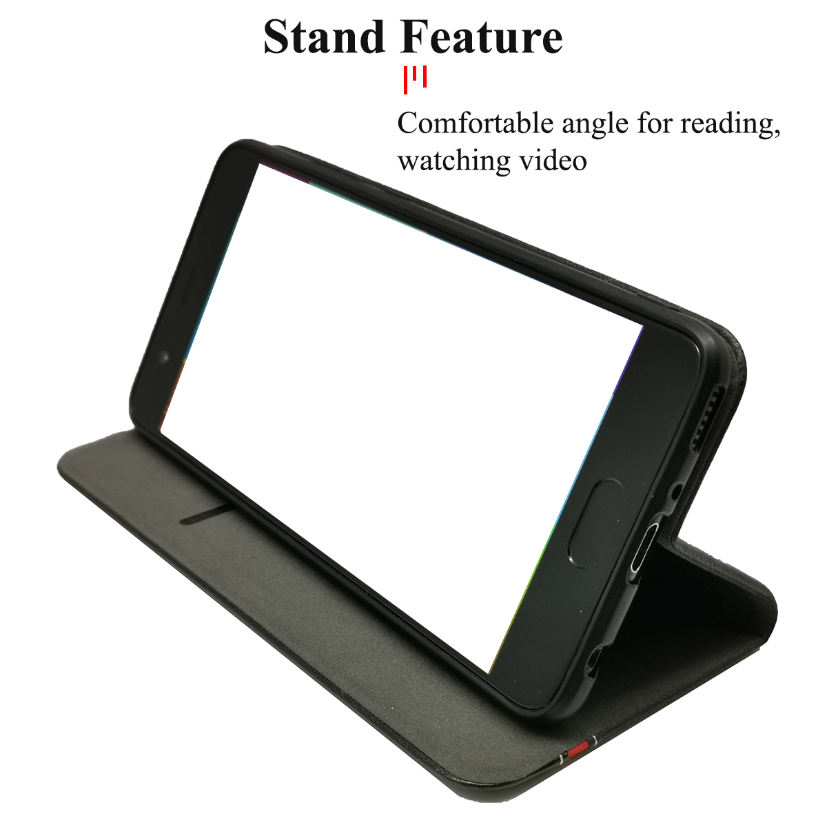 Oppo A16 Reno 6 Reno6 5G Boundary Flip Case Card Slot Bag Cover Stand ...