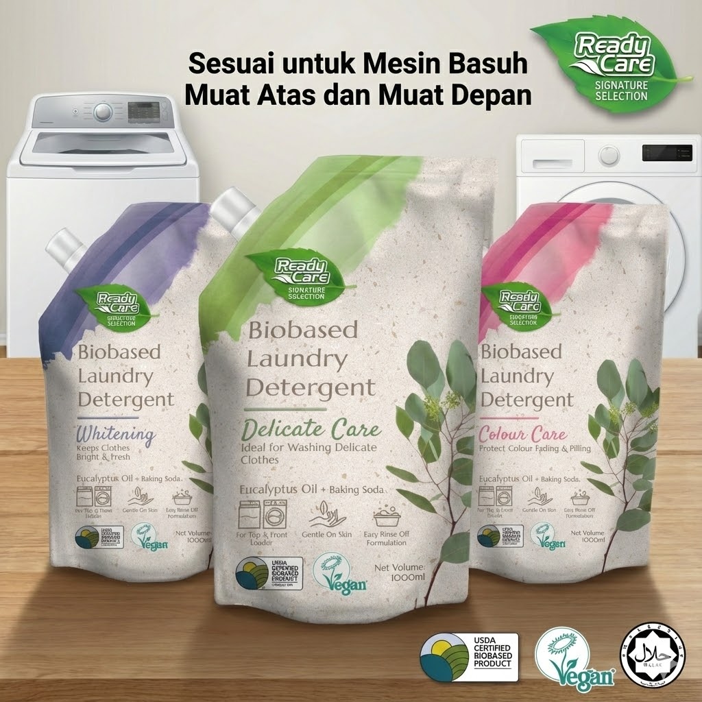 Bio-based Readycare Signature Selection Baking Soda Laundry Liquid ...