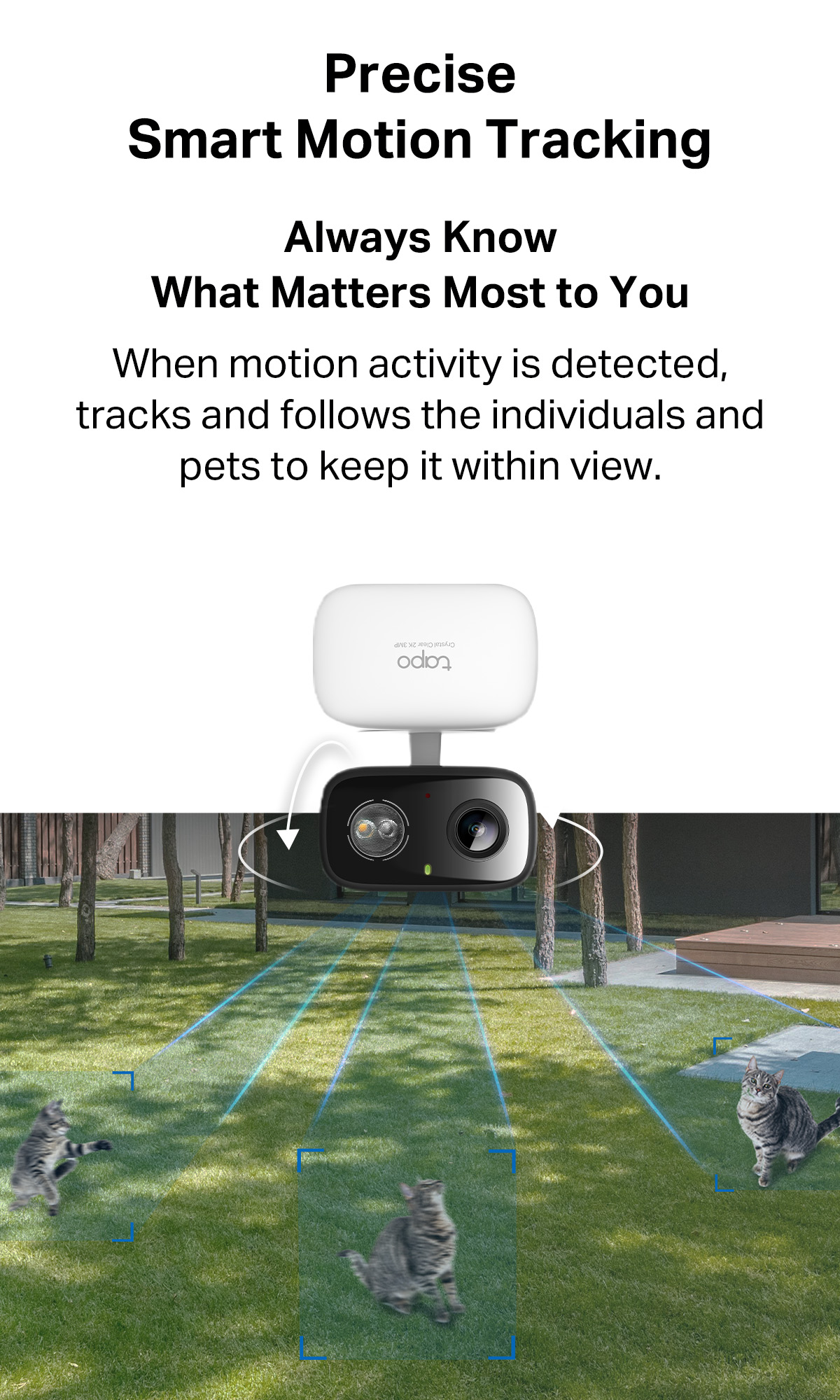 TP-Link Tapo C216 2K 3MP Indoor / Outdoor Smart WiFi Camera | C510W ...