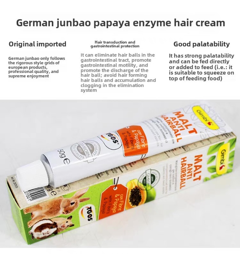GIMBI 🇩🇪 German Pet Hairball Paste for Rabbits, Hamsters, and ...