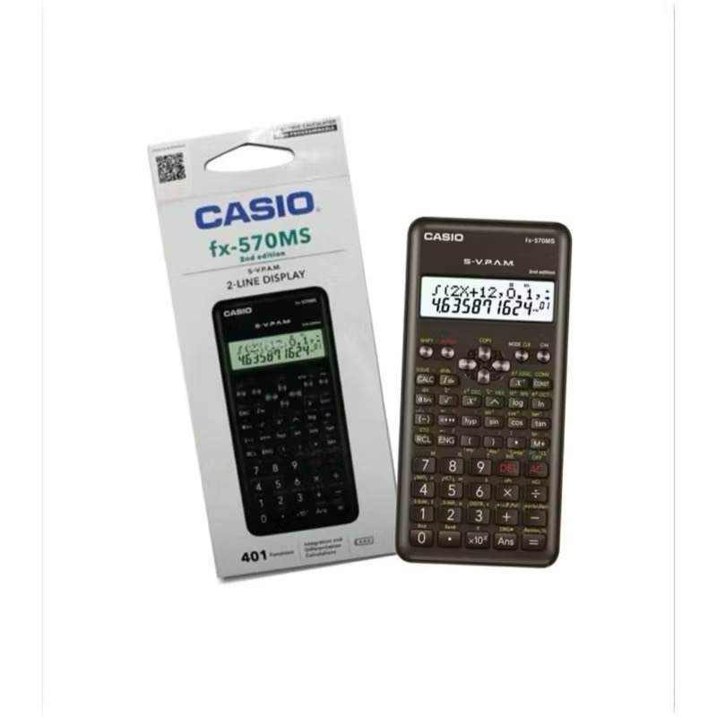 Casio Scientific Calculator FX-570MS 2nd Edition (1Year Warranty ...