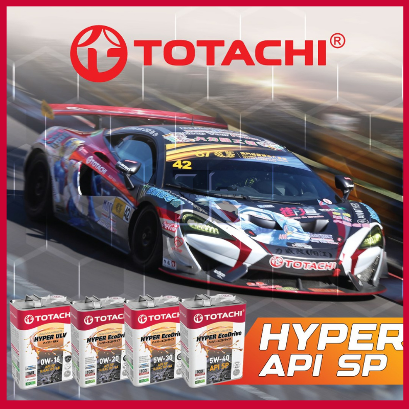 Totachi Japan Engine Oil Hyper Ecodrive 5W-40 Fully Synthetic Minyak ...