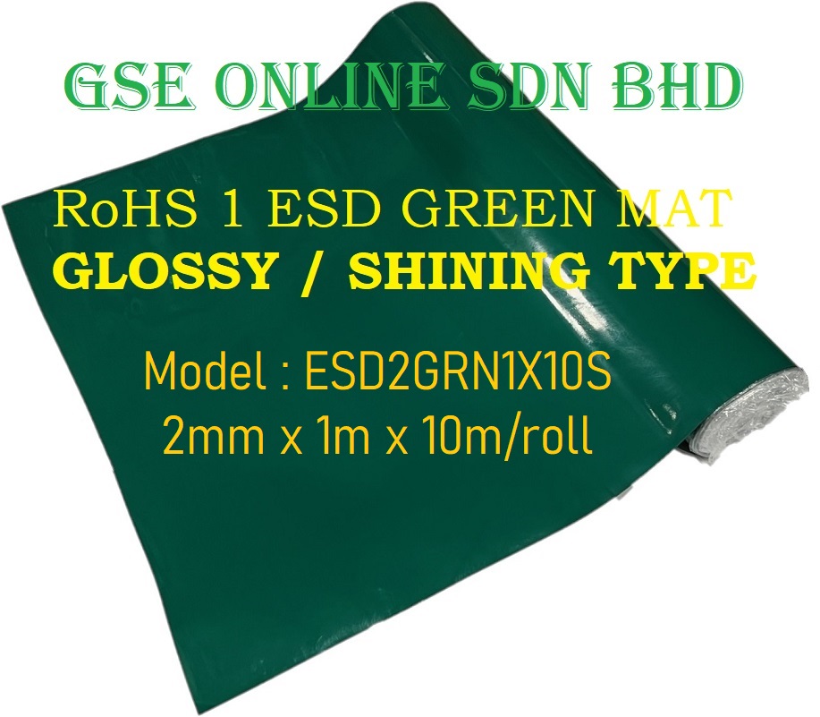 Green ESD Mat, ESD Green Table Mat, RoHS-1, Glossy/Shining Type ...