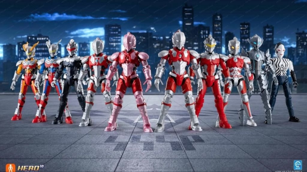 [9PCS SEALED][12cm] BLOKEE ULTRAMAN Galaxy Version S 01 Prologue of ...