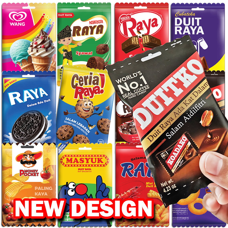 Sampul Raya 2026 (12 pcs) Sampul duit raya jajan, Sampul duit gula gula ...