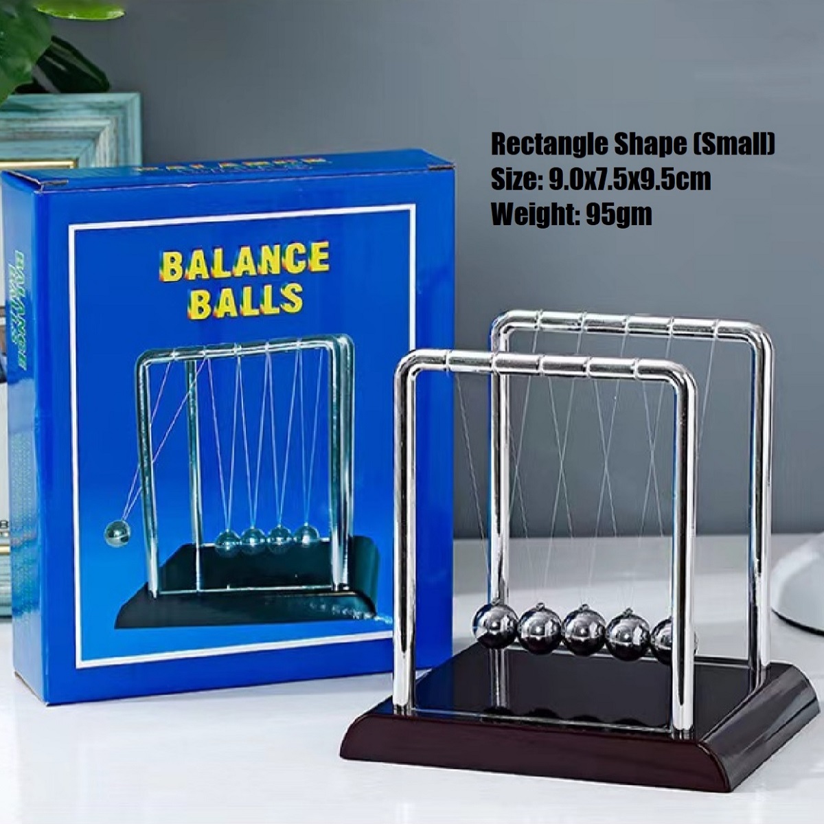Pendulum | Newton Cradle Balance Balls STEM Bandul Education School ...