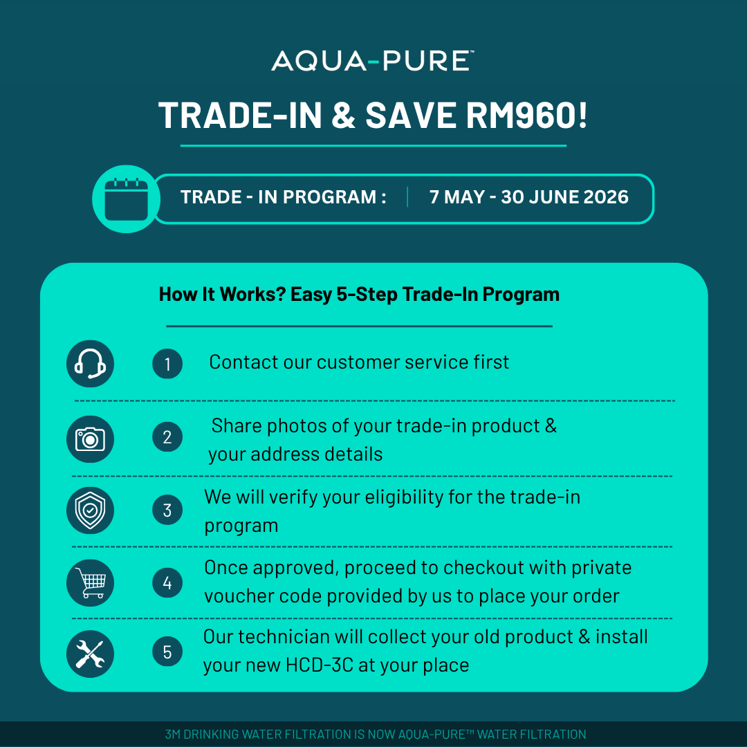 [TRADE- IN PROGRAM - CHAT US TO GET RM960 OFF VOUCHER] Aqua-Pure HCD-3C ...