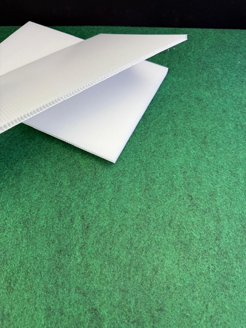5mm thick PP Corrugated Board 91.44cm x 100cm x 2 pcs/Impra Board/PP ...